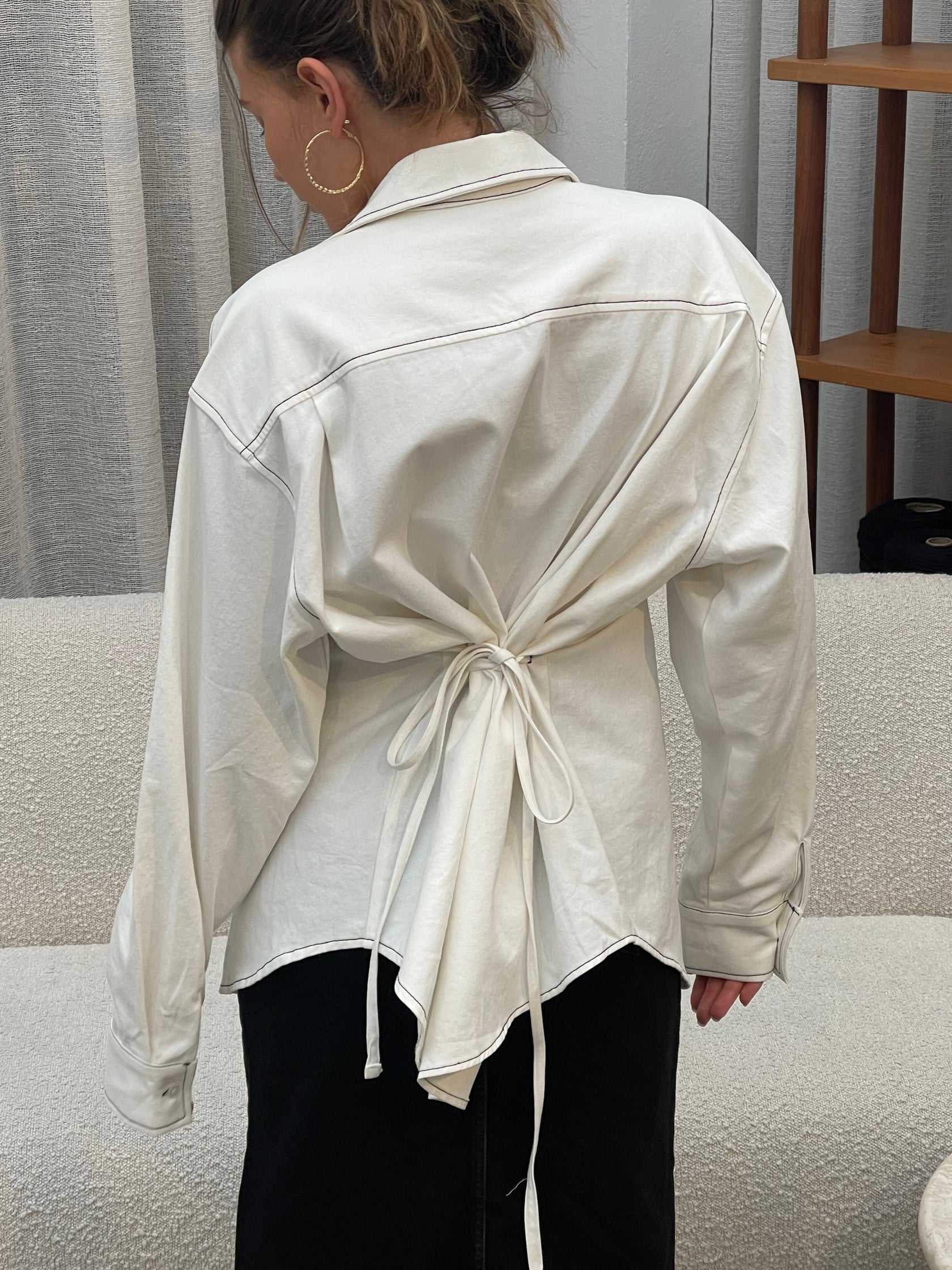 Mermaid Blouse Off White – The Room Antwerp